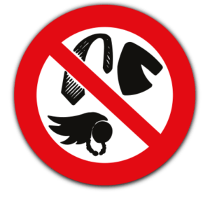 Dogs Prohibited Safety Sign - PV20 - Spear Labels